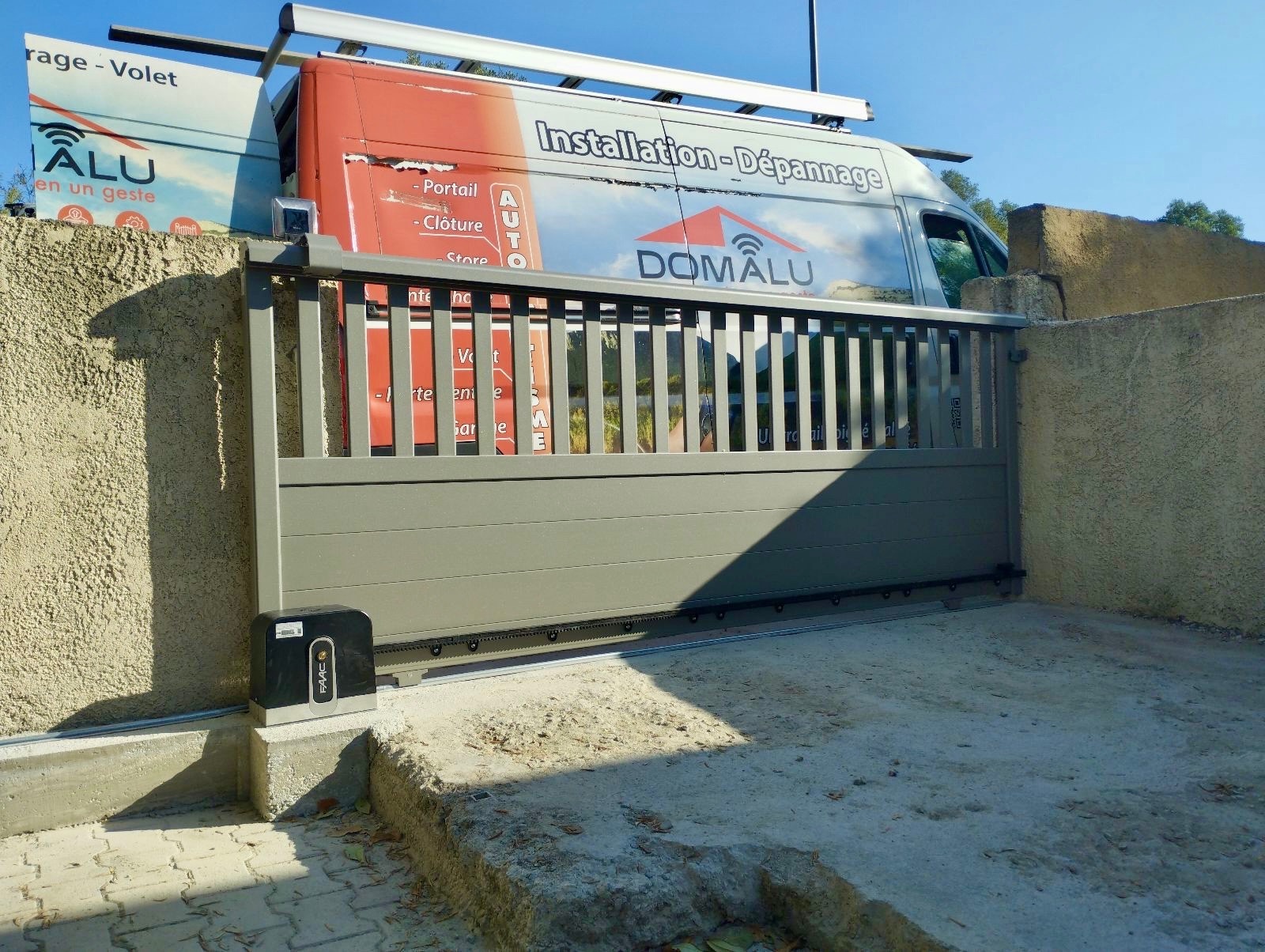 Motorisation de portails : sécurité et confort - Domalu
